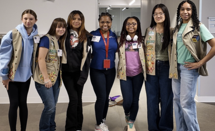 Girl scouts tech camp - Hello Cypress