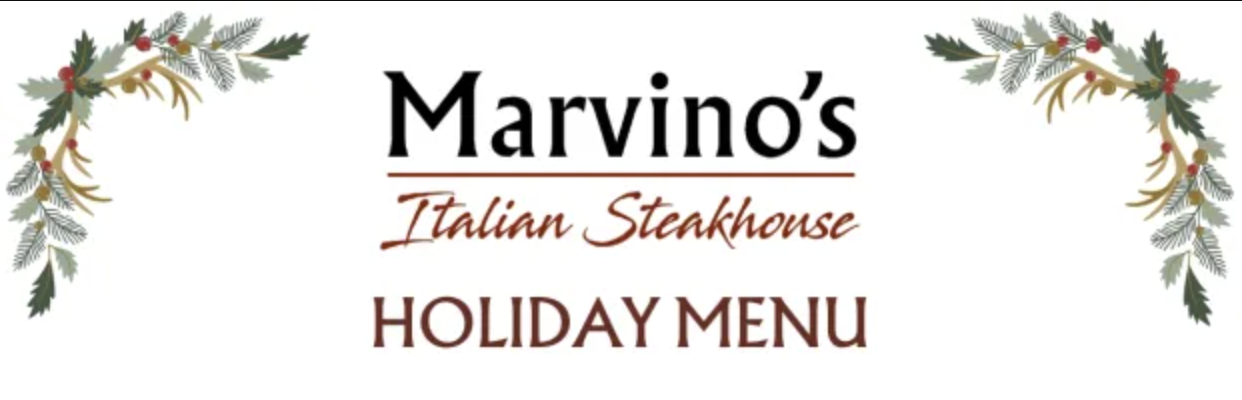 Marvino’s Special Holiday Menu - Hello Cypress
